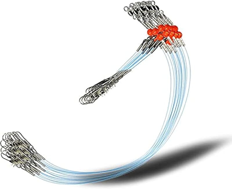 YOTO Fishing Leaders,Saltwater Tackle Rig with Swivels Snap, High ...