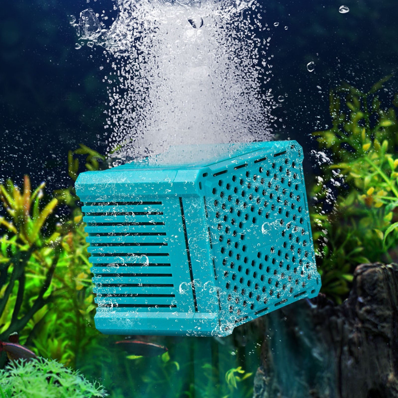 YOTQUSKI 2 Pcs Activated Carbon Box for Fish Tank Filtration, Tank ...