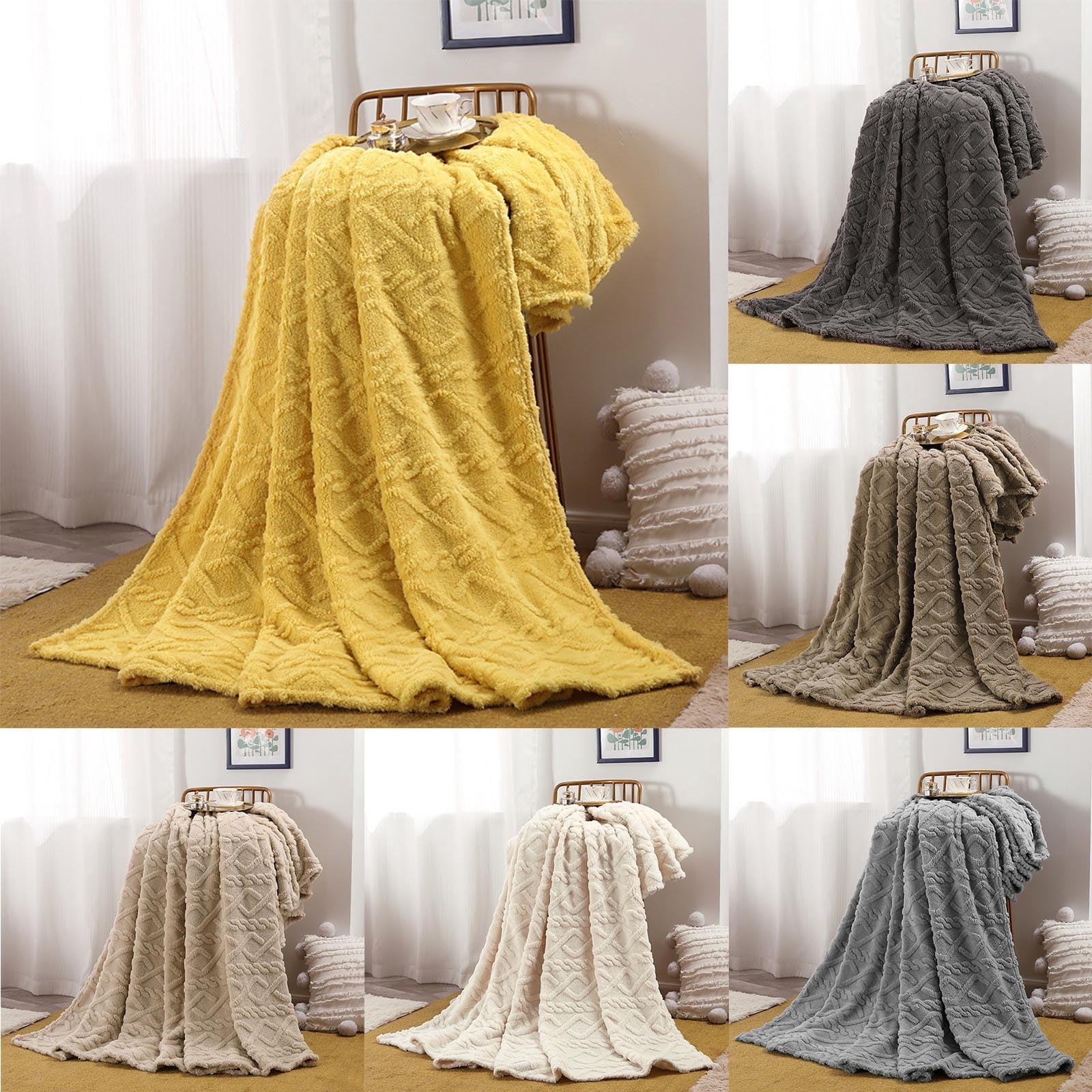 YOTQUSKI 40x28 In Warm Blanket, Throw Blankets, Plush Throw Blankets ...