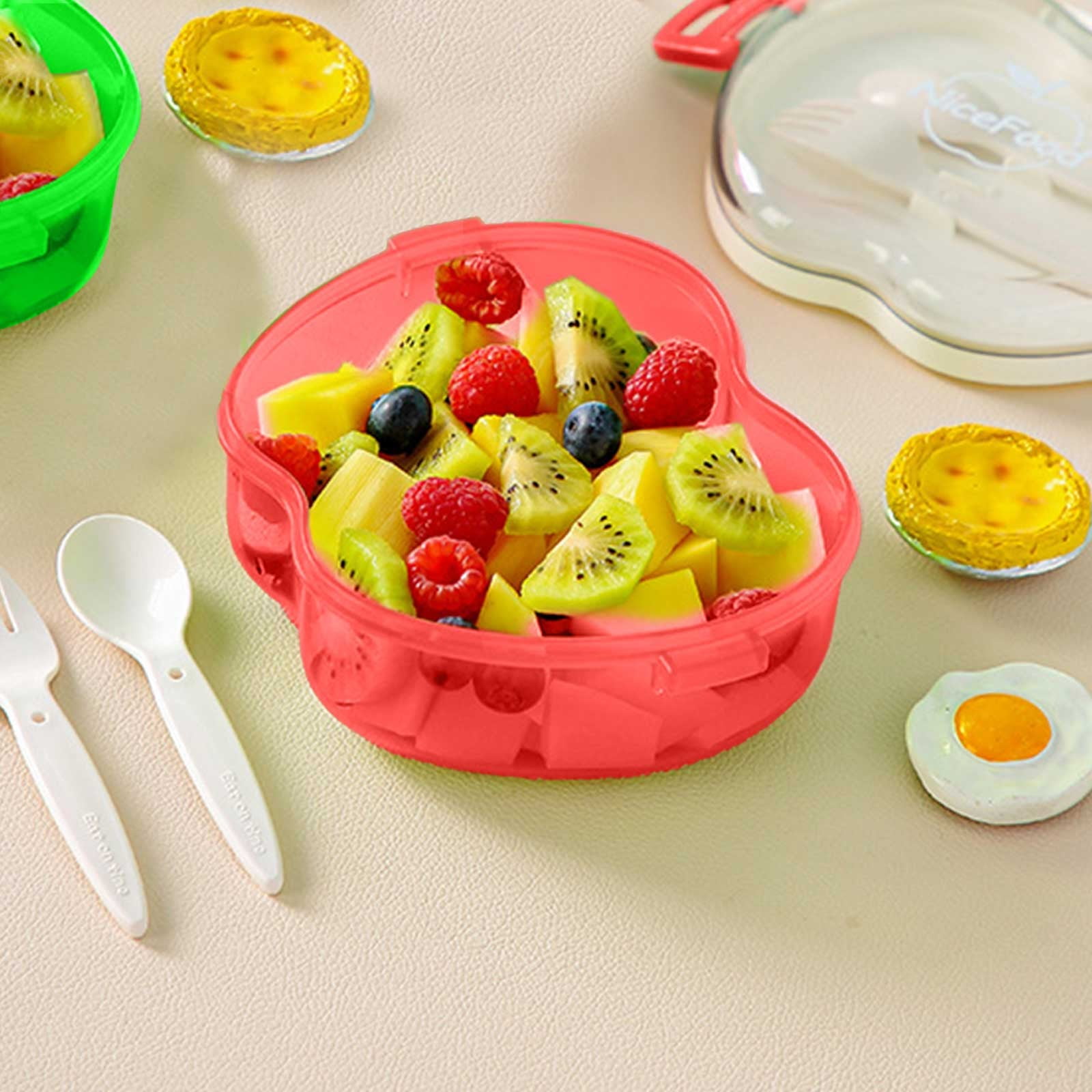 YOTQUSKI Bento Box,Bento Box Adult,Lunch Box Containers,2 Compartment ...