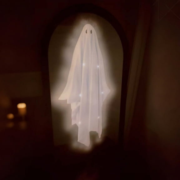 Halloween Decorations Window Clings Decor, 3pcs Extra Large Scary White ...