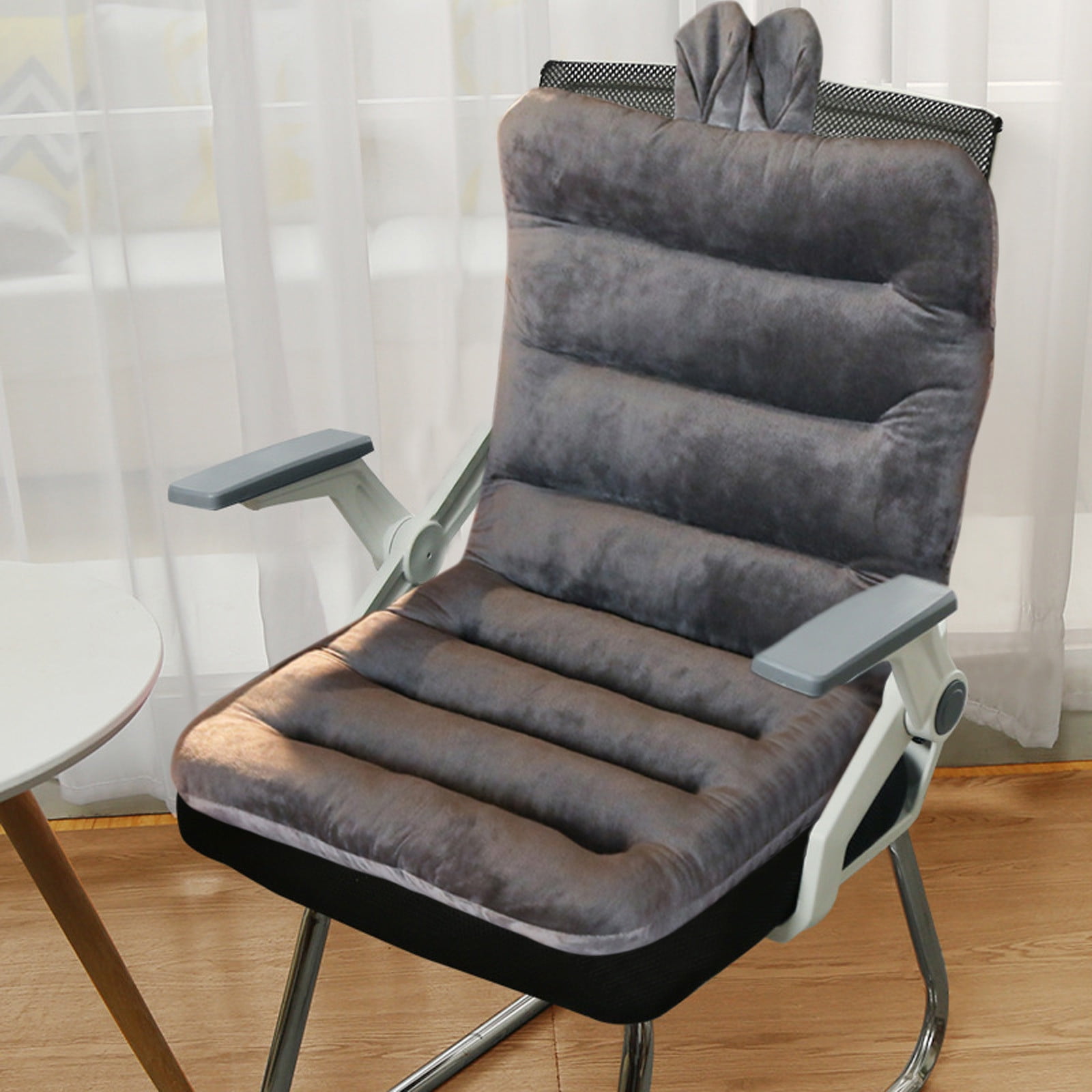 YOTQUSKI Indoor Outdoor Chair Cushion, Garden High Back Chair Cushions ...