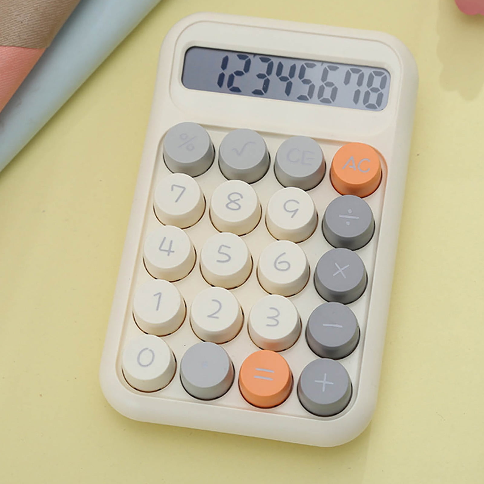 YOTQUSKI Mechanical Switch Calculator with Big Buttons, Calculators ...