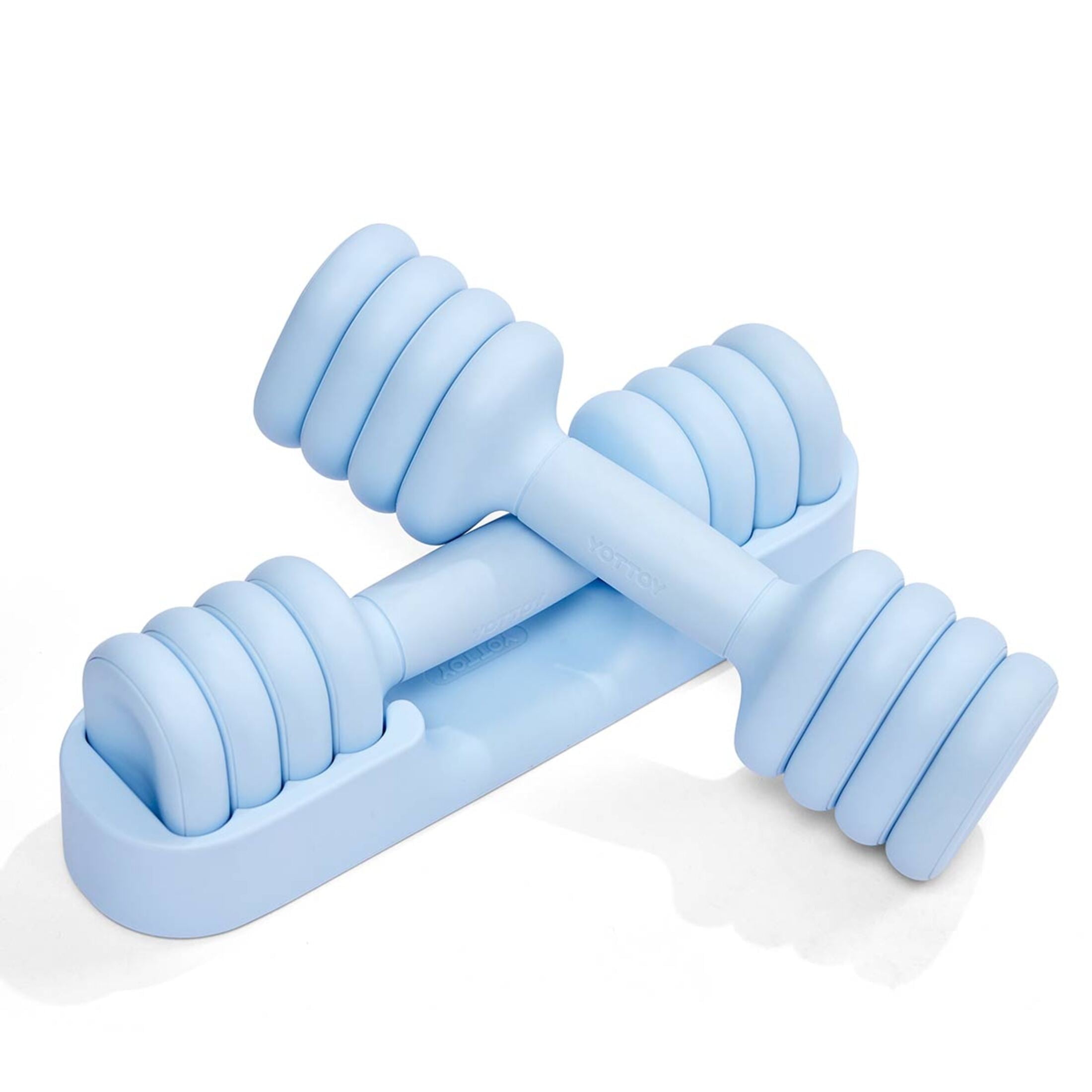 YOTTOY Adjustable Dumbbell Set, Pair 4-in-1 Hand Weights 2–5 lb Each ...