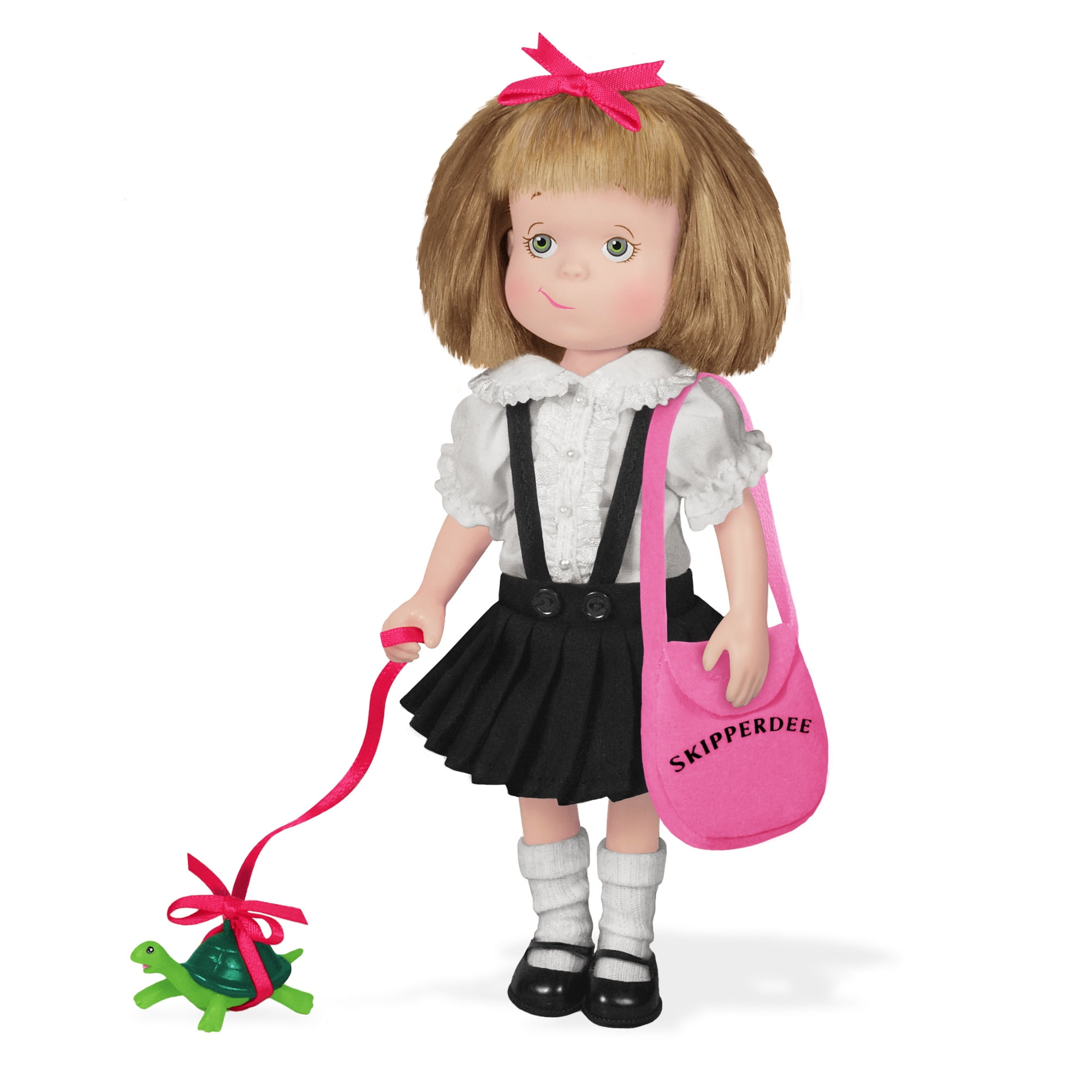 YOTTOY Eloise Collection | Eloise Poseable Doll with Skipperdee Turtle & Purse in Take-Along Box ...