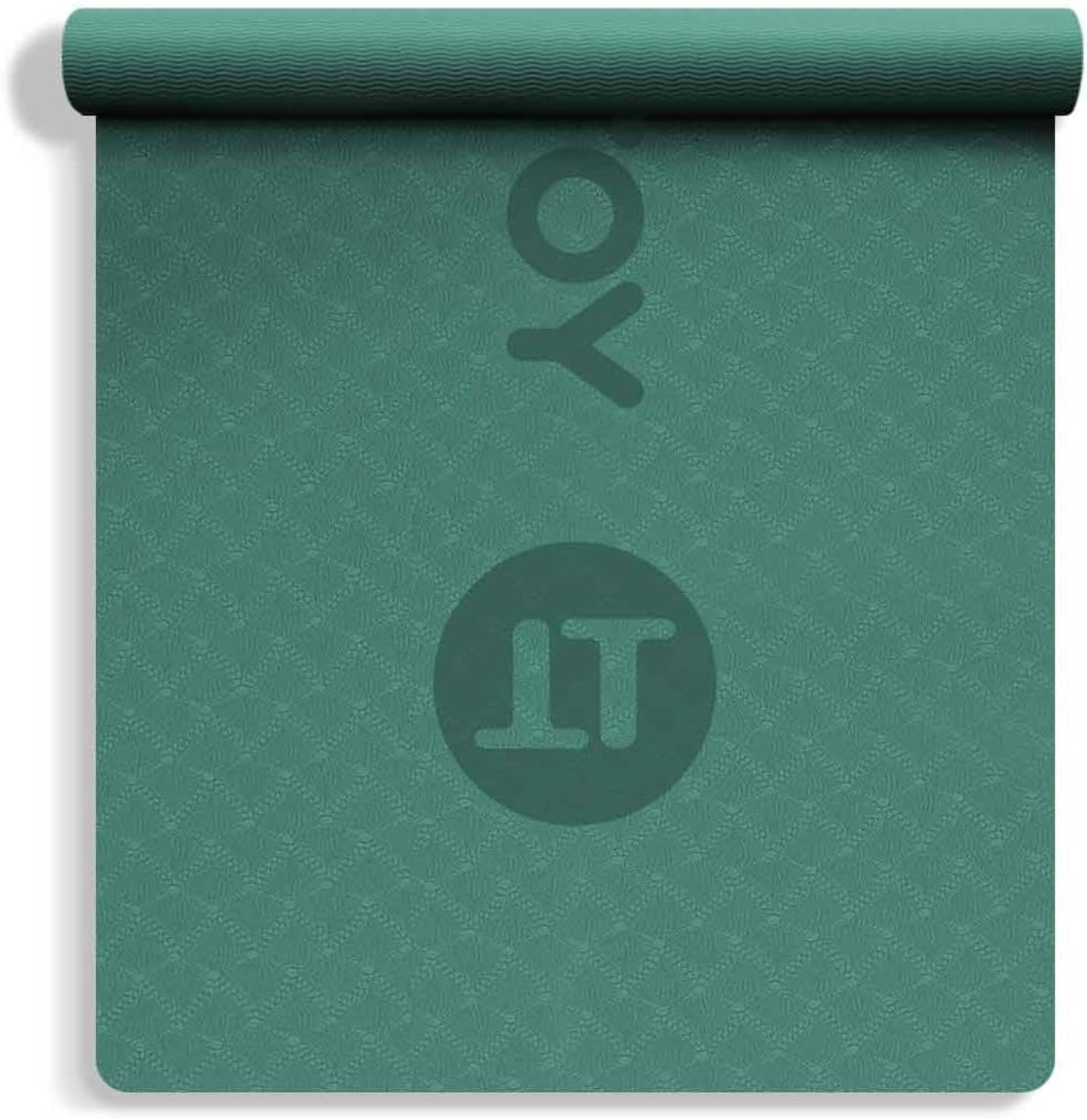 YOTTOY Yoga Mat, 72"x 24"x1/3" Extra Wide Non-Slip Exercise Fitness ...