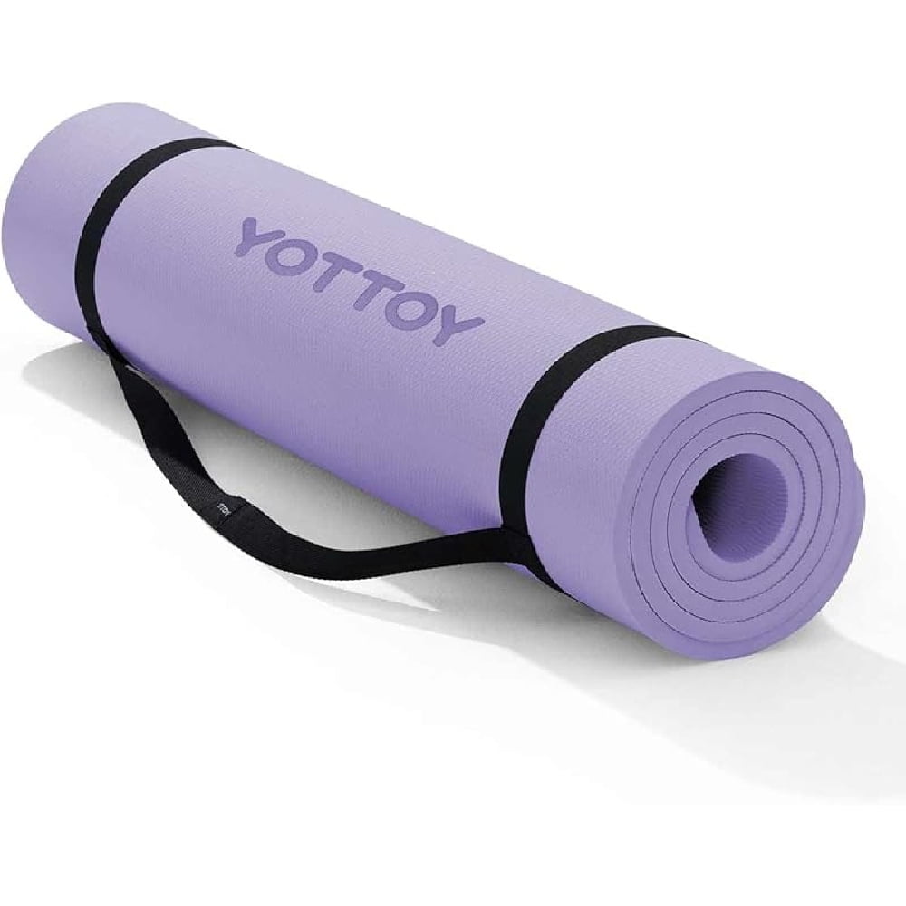 YOTTOY Yoga Mat，Extra Thick Yoga Mat (1/2inch),Professional TPE ...