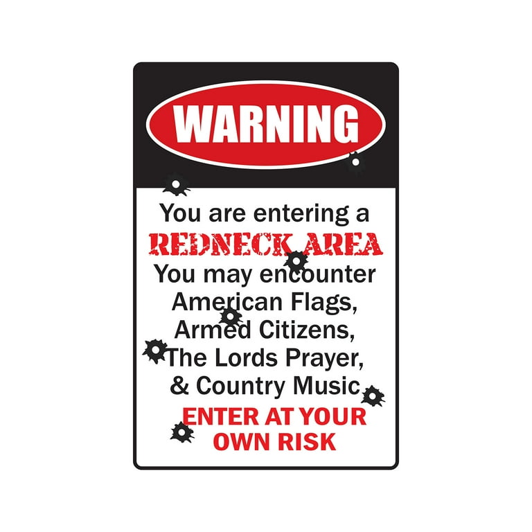 Funny Redneck Road Signs