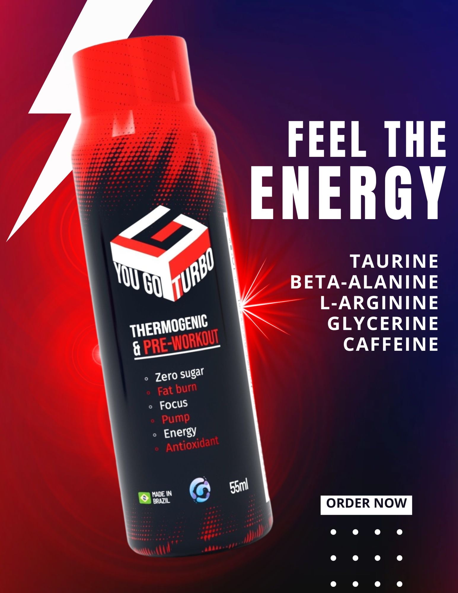 YOU GO TURBO - THERMOGENIC & PRE-WORKOUT - Walmart.com