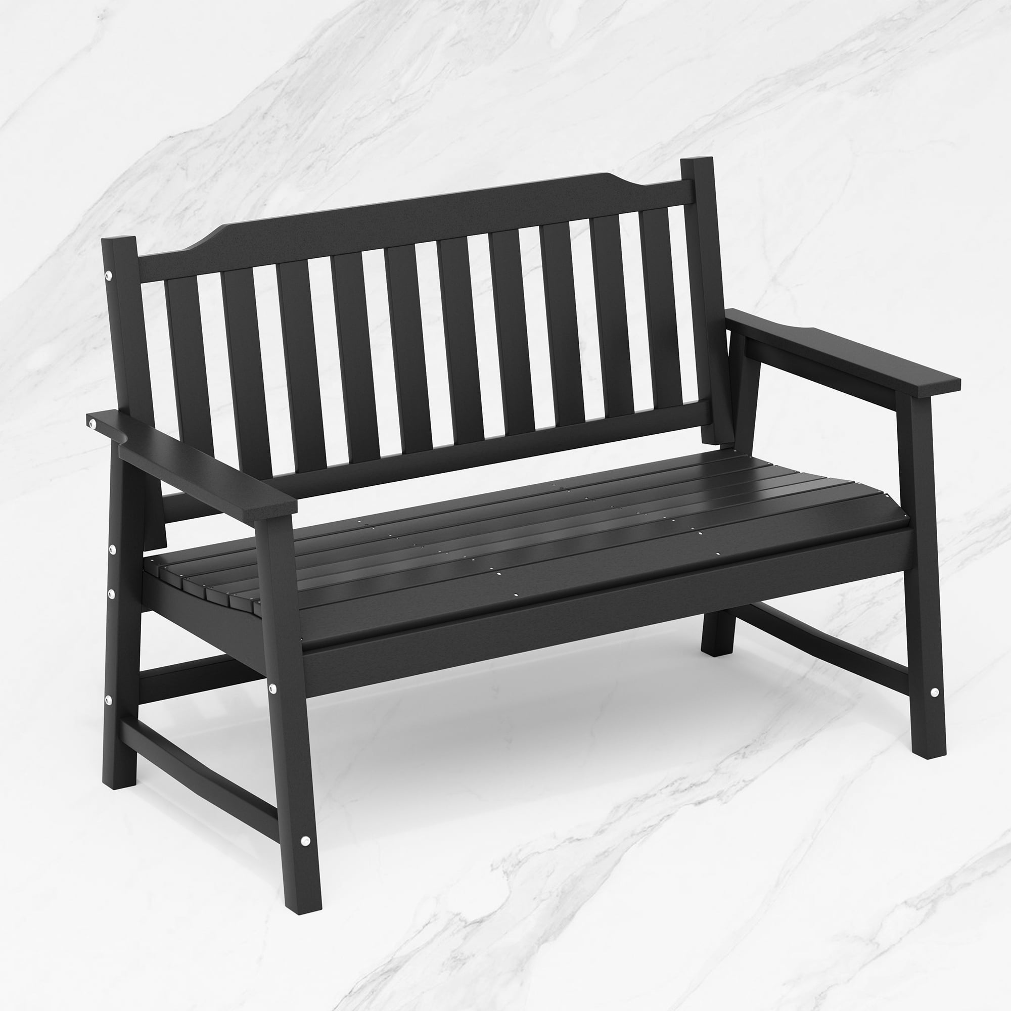 YOUDENOVA Durable 2-Person Outdoor Garden Bench - Supports Up to 800 ...