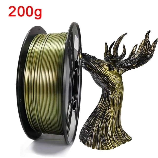 YOUGO 3D Printer Filament Dual Color PLA 200g Silk PLA 1.75mm ...