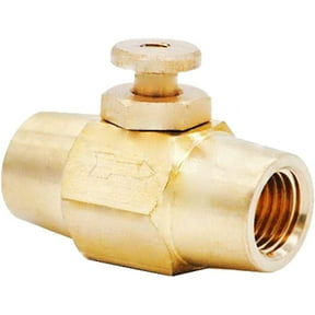 Bonomi 3/8" NPT Brass Spring Check Valve 100012LF-3/8" - Walmart.com