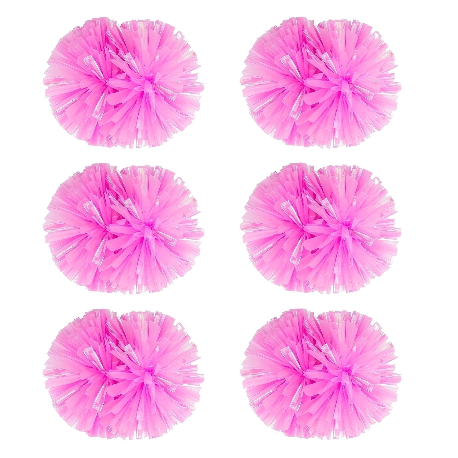 YOUHO Cheerleading Pom Poms with Baton Handle for Team Spirit Sports ...