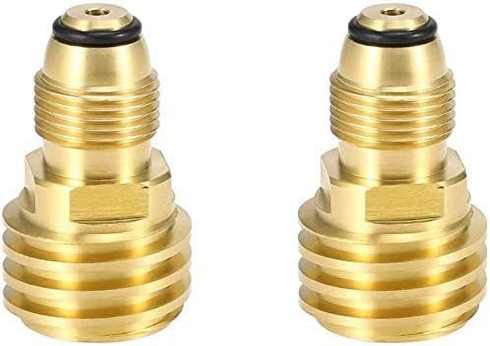 YOUHO Propane Tank Adapter Converts POL LP Tank Service Valve to QCC1 ...