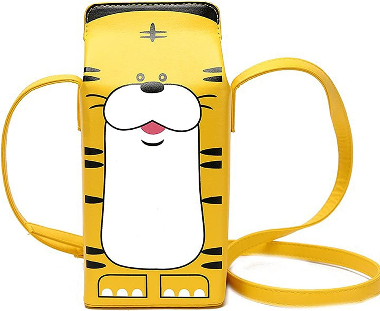 YOUI-GIFTS Girls Milk Box Cross Body Purse Bag Women Phone Wallet ...