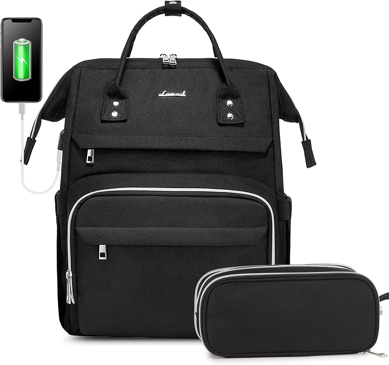 YOUI-GIFTS Nurse Backpack Laptop Backpack for Women with Stethoscope ...
