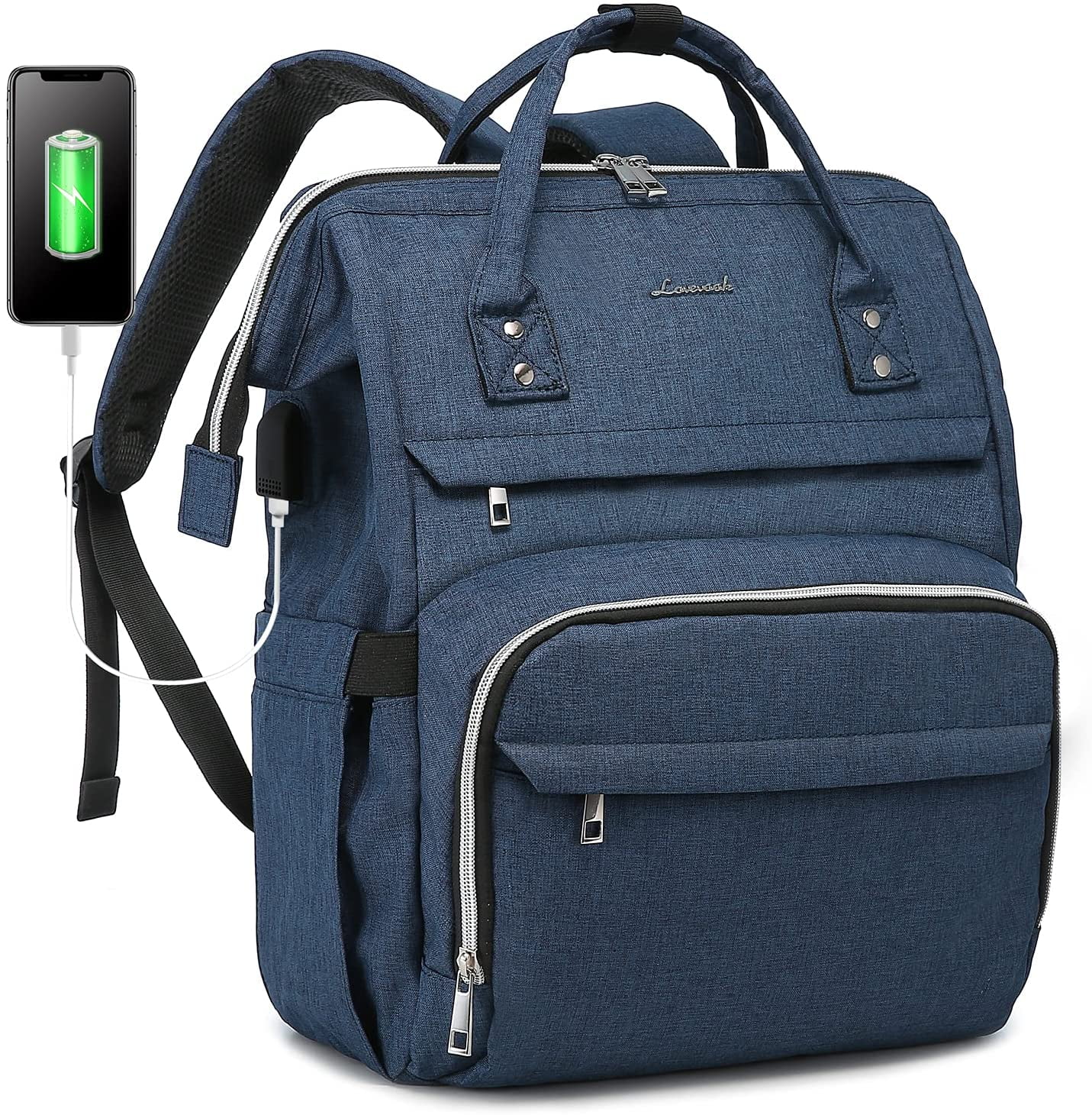 YOUI-GIFTS Nurse Backpack Laptop Backpack for Women with Stethoscope ...