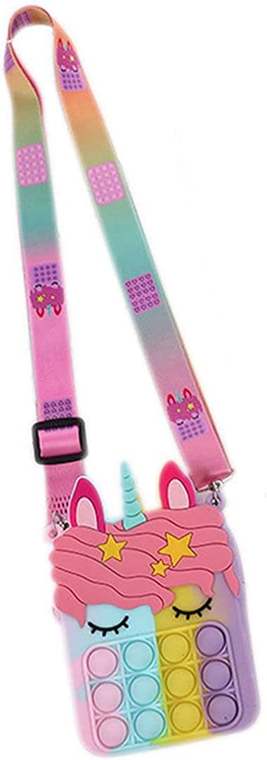 YOUI-GIFTS Pop Purse Hadbag Fidget Shoulder Bag Push Bubble Crossbody ...