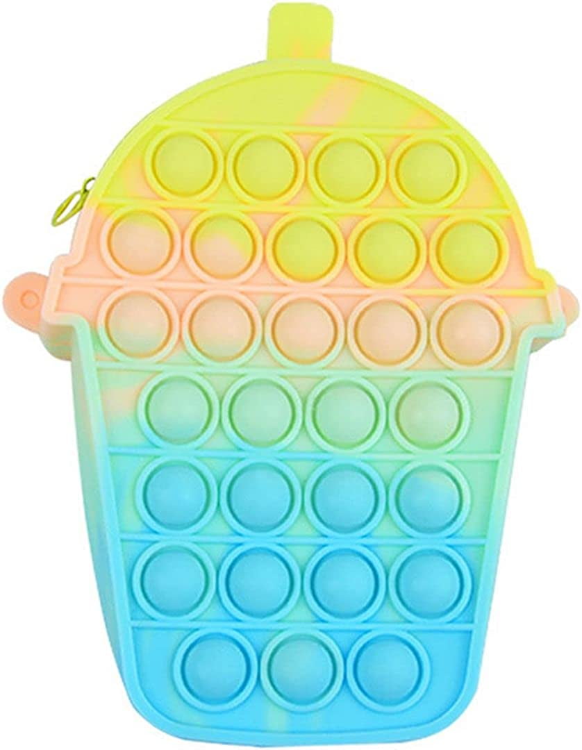 YOUI-GIFTS Pop Purse Hadbag Fidget Shoulder Bag Push Bubble Crossbody ...