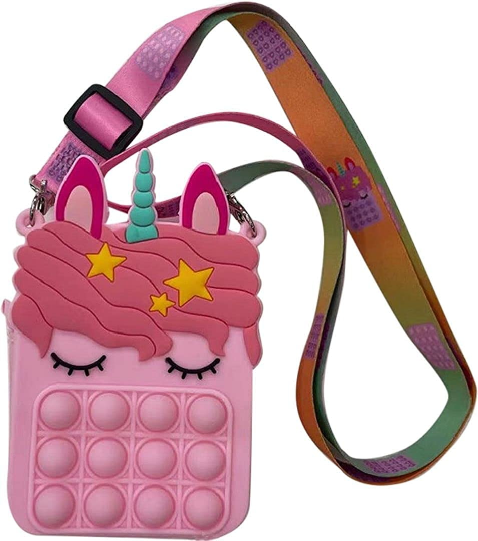 YOUI-GIFTS Pop Purse Hadbag Fidget Shoulder Bag Push Bubble Crossbody ...