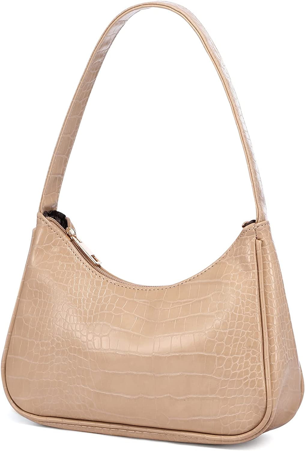 YOUI-GIFTS Shoulder Bag for Women, Small Purses Croc Pattern Clutch ...