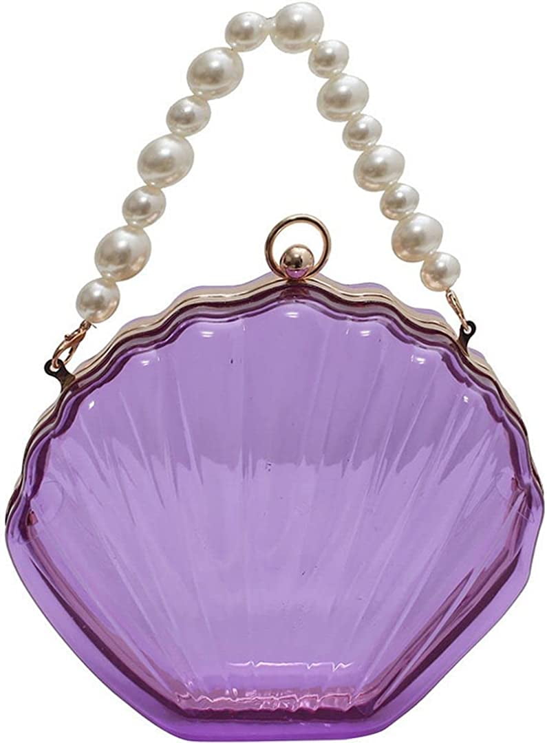 YOUI-GIFTS Women Fashion Seashell Crossbody Shoulder Bag Chain Strap ...