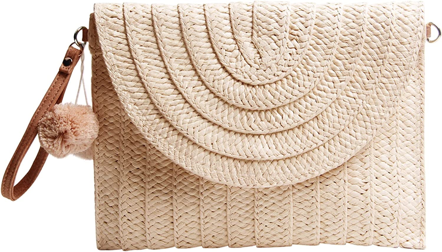 YOUI-GIFTS Women Straw Clutch Purse Bags Straw Shoulder Bag Summer ...