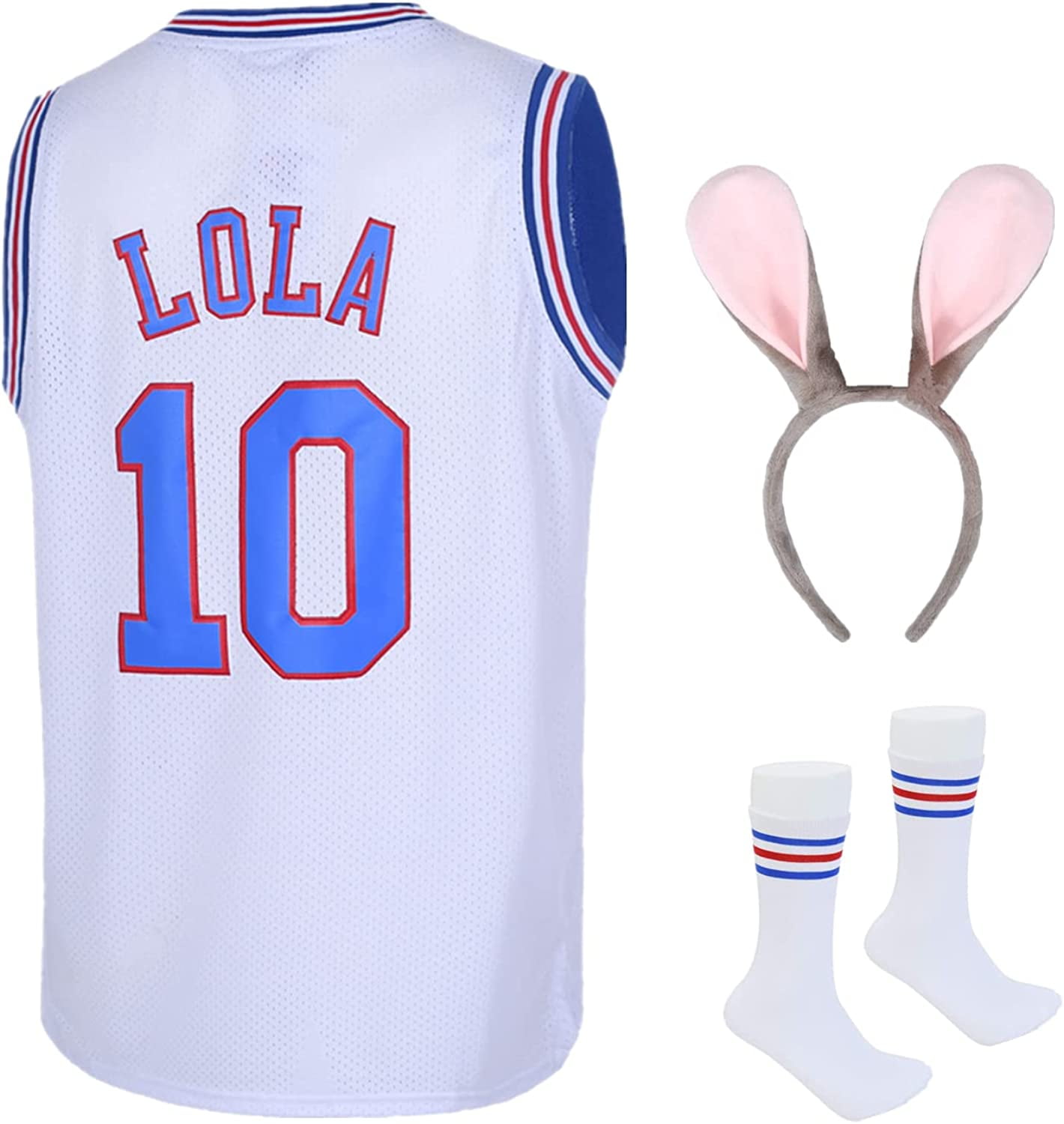 YOUI-GIFTS Youth 23 Moive Jersey #1 Bugs #10 Lola Kids Basketball ...