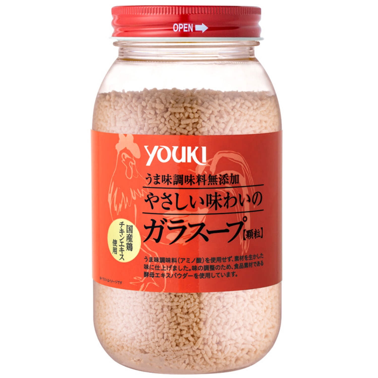 YOUKI Foods Mild tasting chicken broth Soup Stock Powder Japan 400g ...