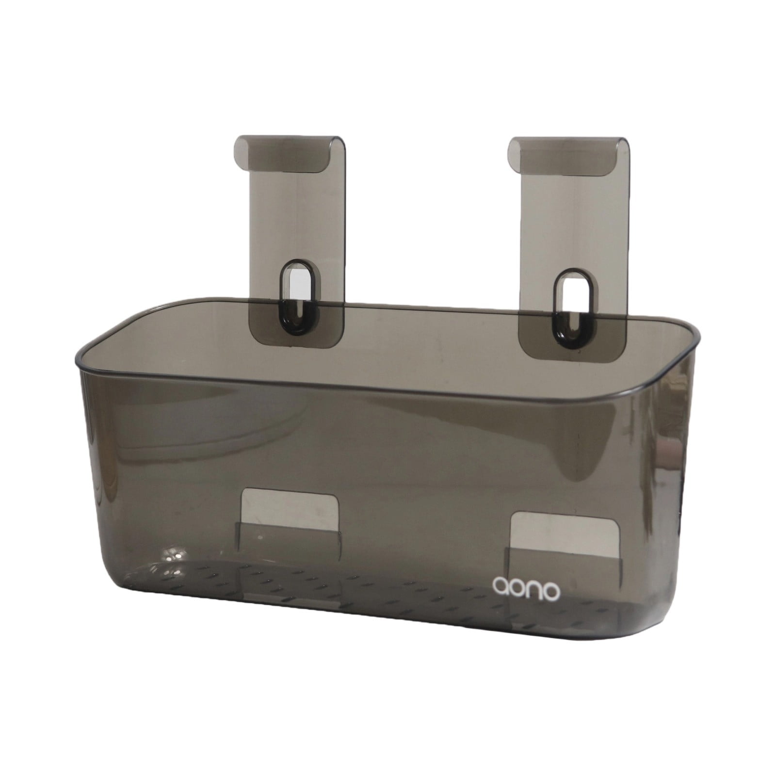 YOUMAI No Drill Bathroom Suction Storage Box Corrugated Suction Cup ...