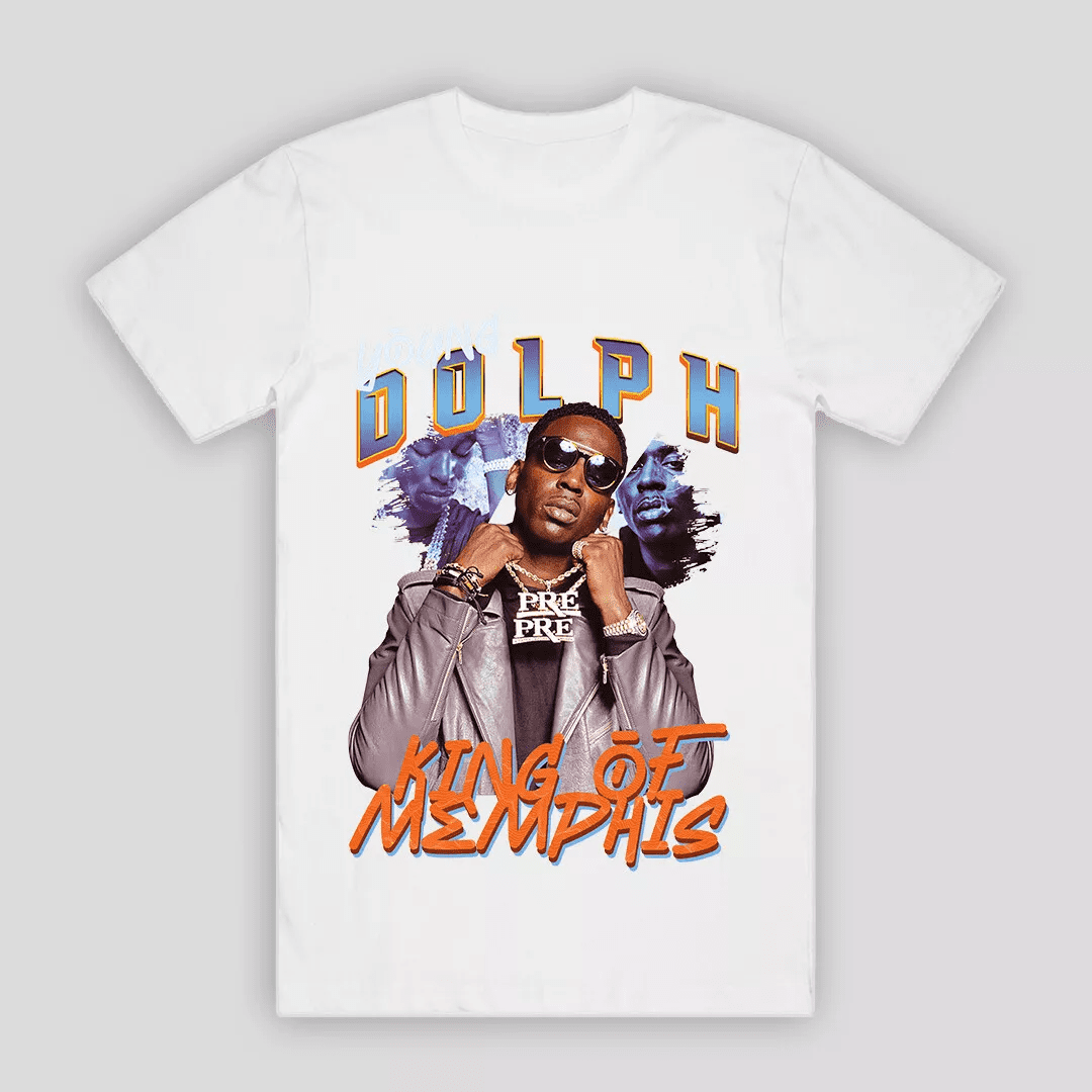 YOUNG DOLPH RAPPER MUSIC HIP HOP R&B VINTAGE TEE ARTIST POP - Walmart.com