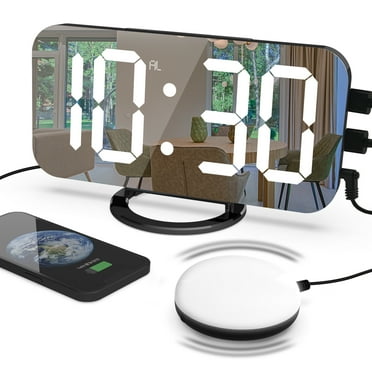AMERPHONE ALARM CLOCK BED SHAKE LAMP FLASHER - Walmart.com