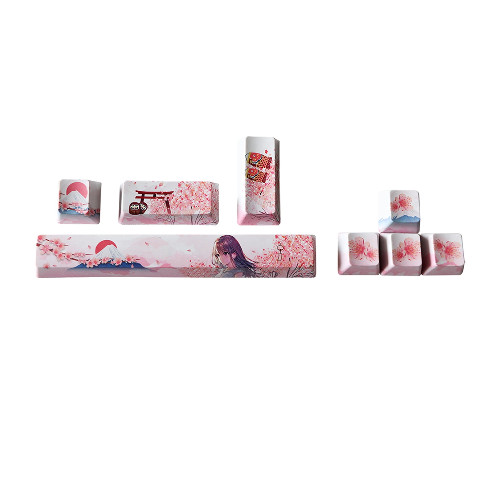 WINDLAND PBT Dye-Sub Keys OEM Profile ESC Enter Direction Keycap for ...