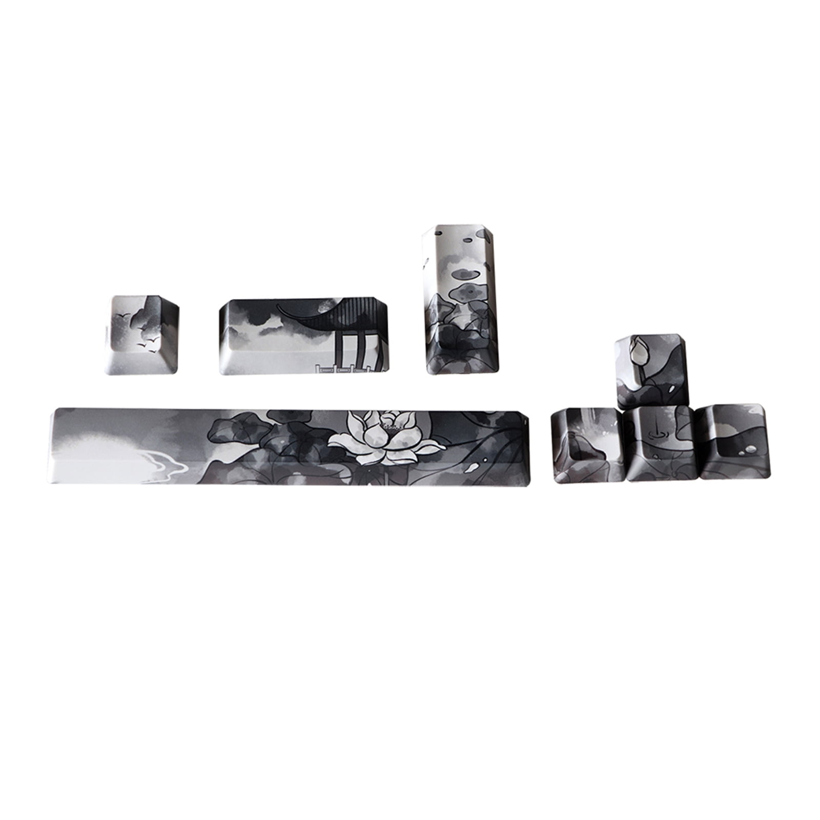 WINDLAND PBT Dye-Sub Keys OEM Profile ESC Enter Direction Keycap for ...