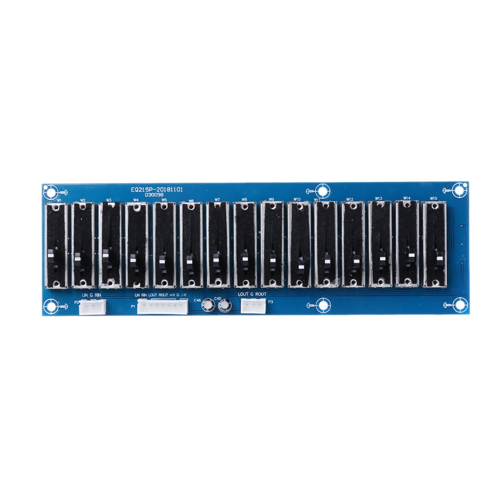 YOUNGNA EQ Equalizer Board Stereo Dual Channel Adjustable Tone Boards ...