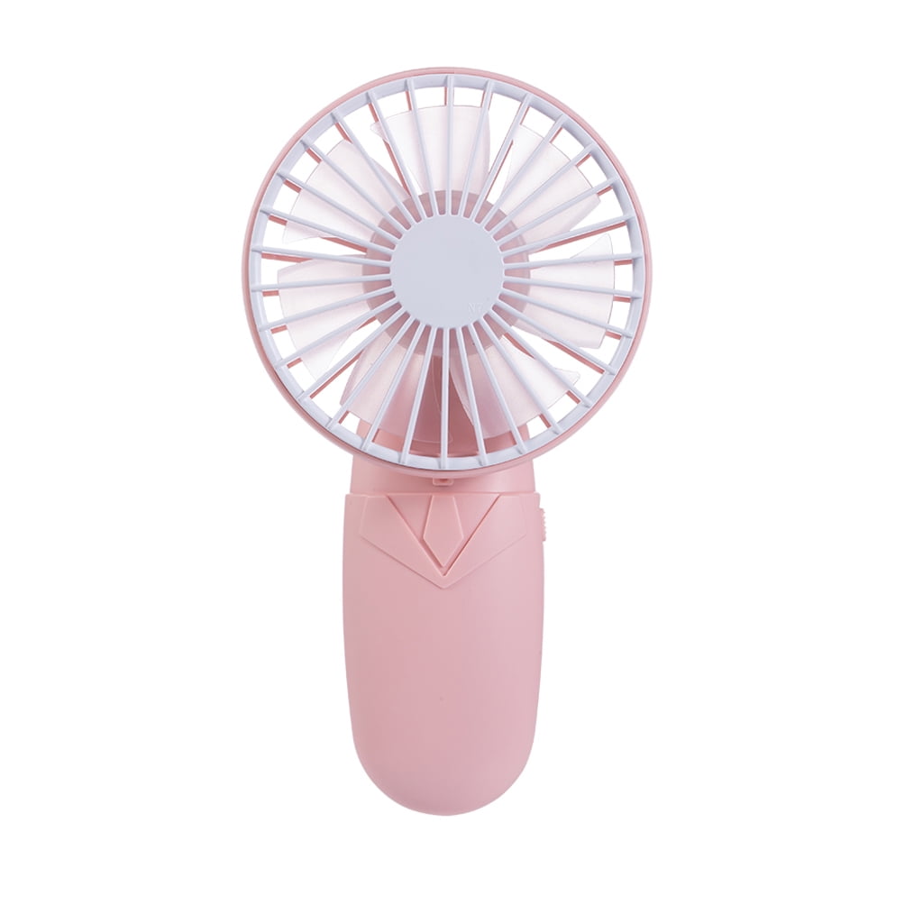 YOUNGNA Handheld Air Cooler Cooling Mini Fan Powered By 2xAAA Battery ...