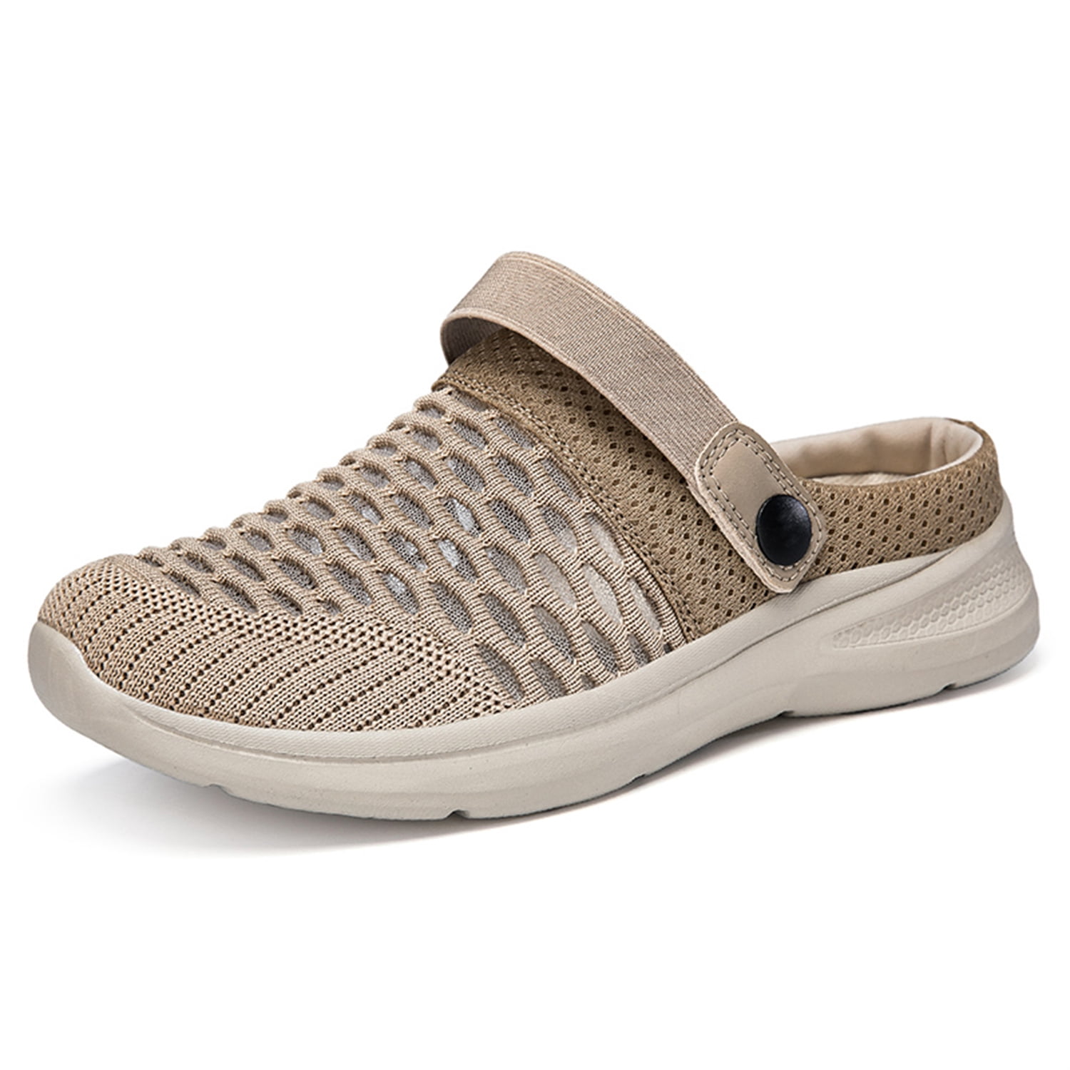YOURDIART Womens Backless Sneakers Mesh Slip-on Mule Shoes Breathable ...