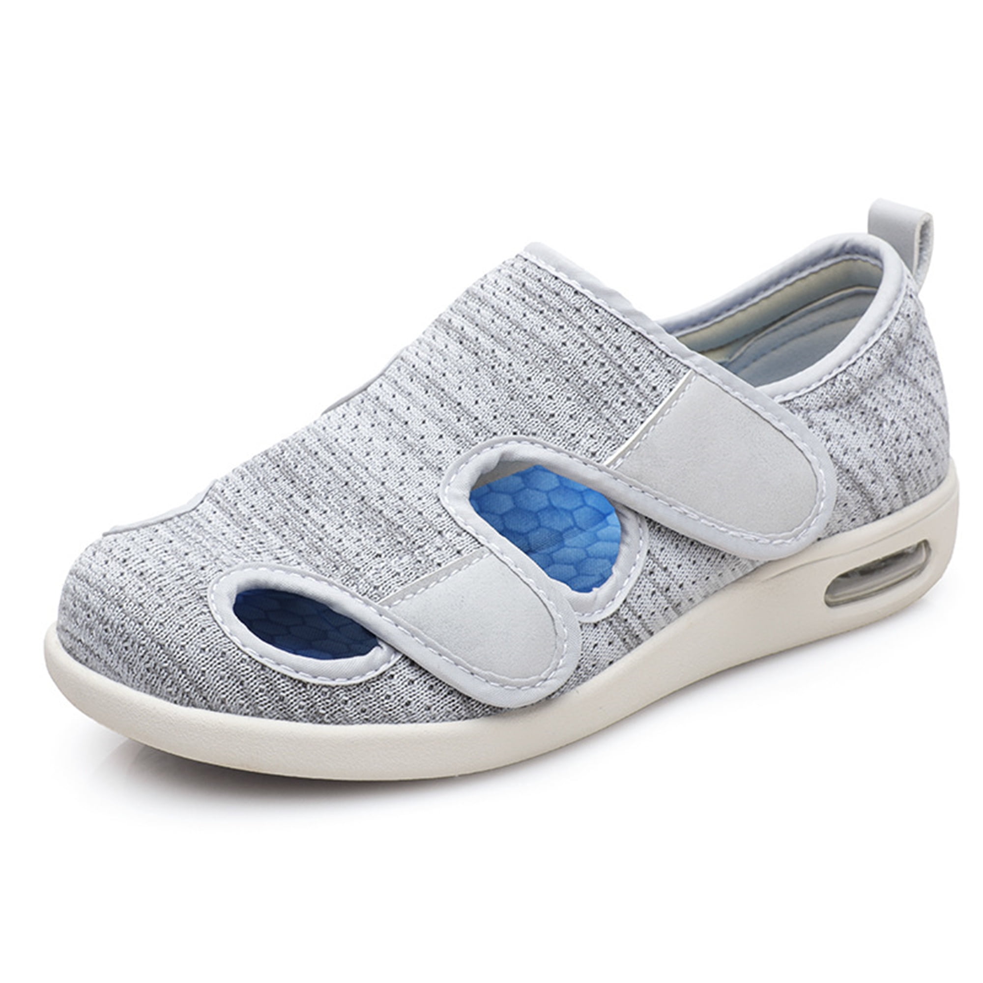 YOURDIARY Men's Wide Width Shoes with Adjustable Closure Lightweight ...