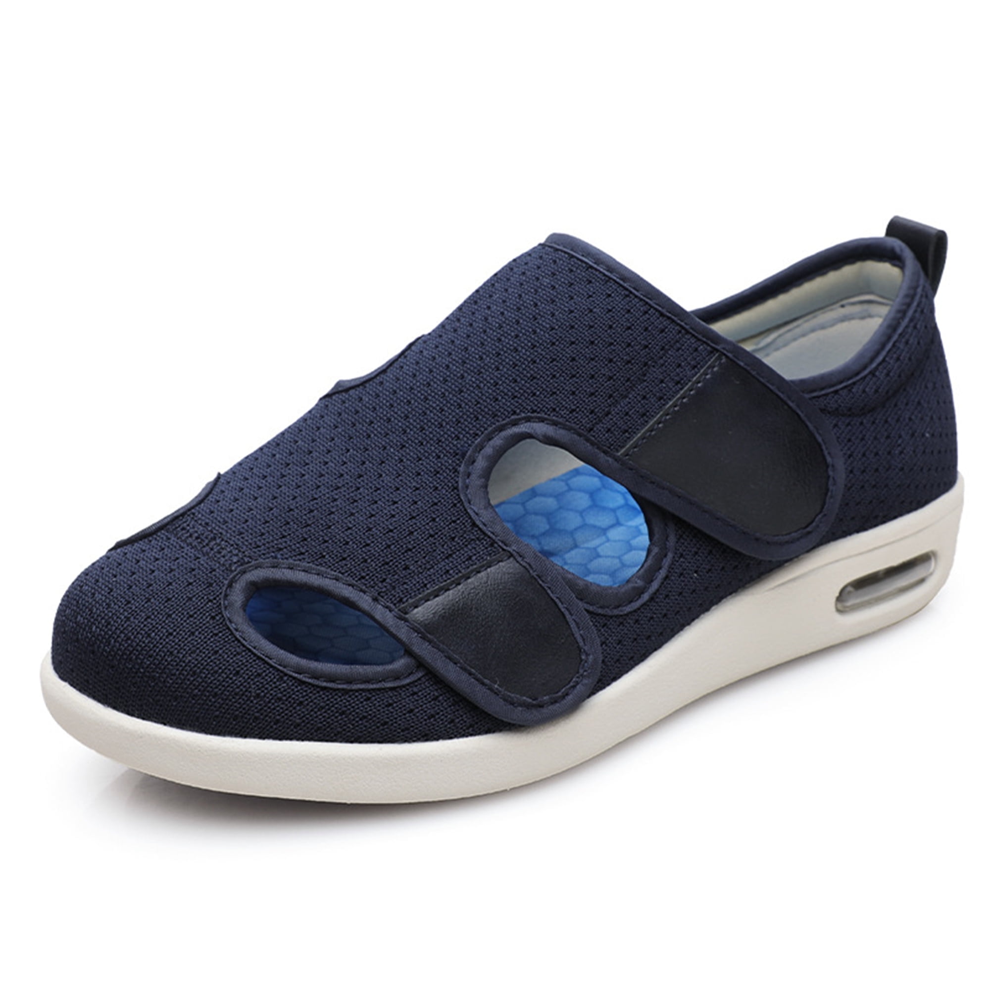 YOURDIARY Men's Wide Width Shoes with Adjustable Closure Lightweight ...