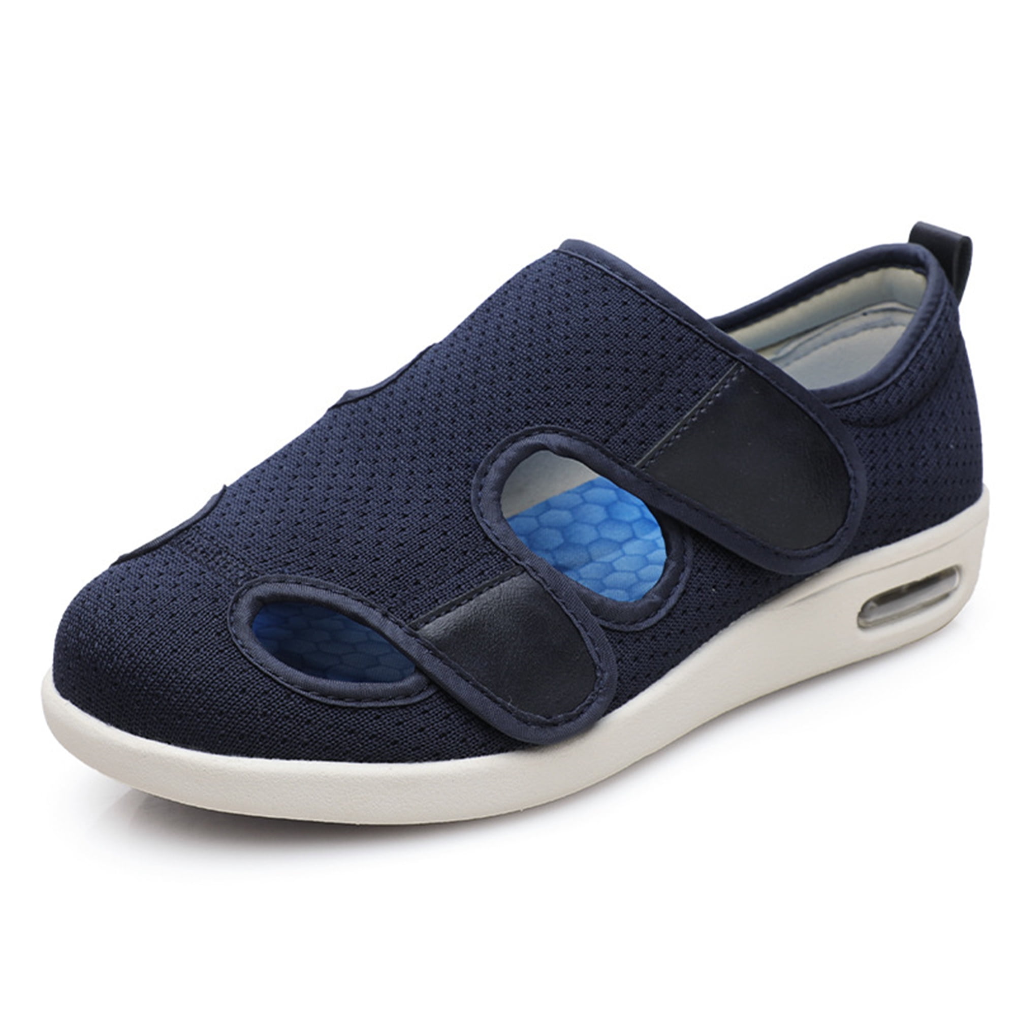 YOURDIARY Men's Wide Width Shoes with Adjustable Closure Lightweight ...