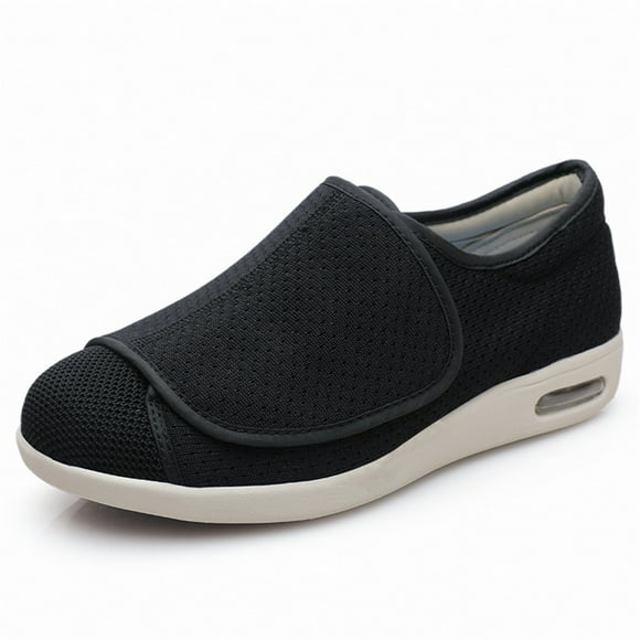 Mens Velcro Shoes Wide