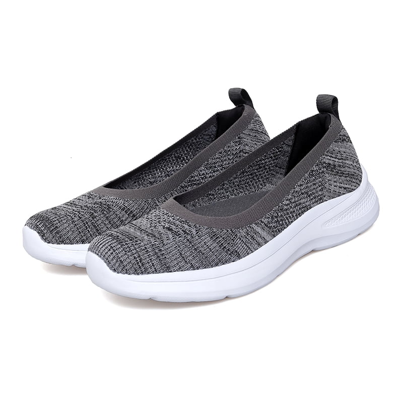 YOURDIARY Women's Walking Shoes Comfort Low Vamp Slip On Fit Sneaker ...