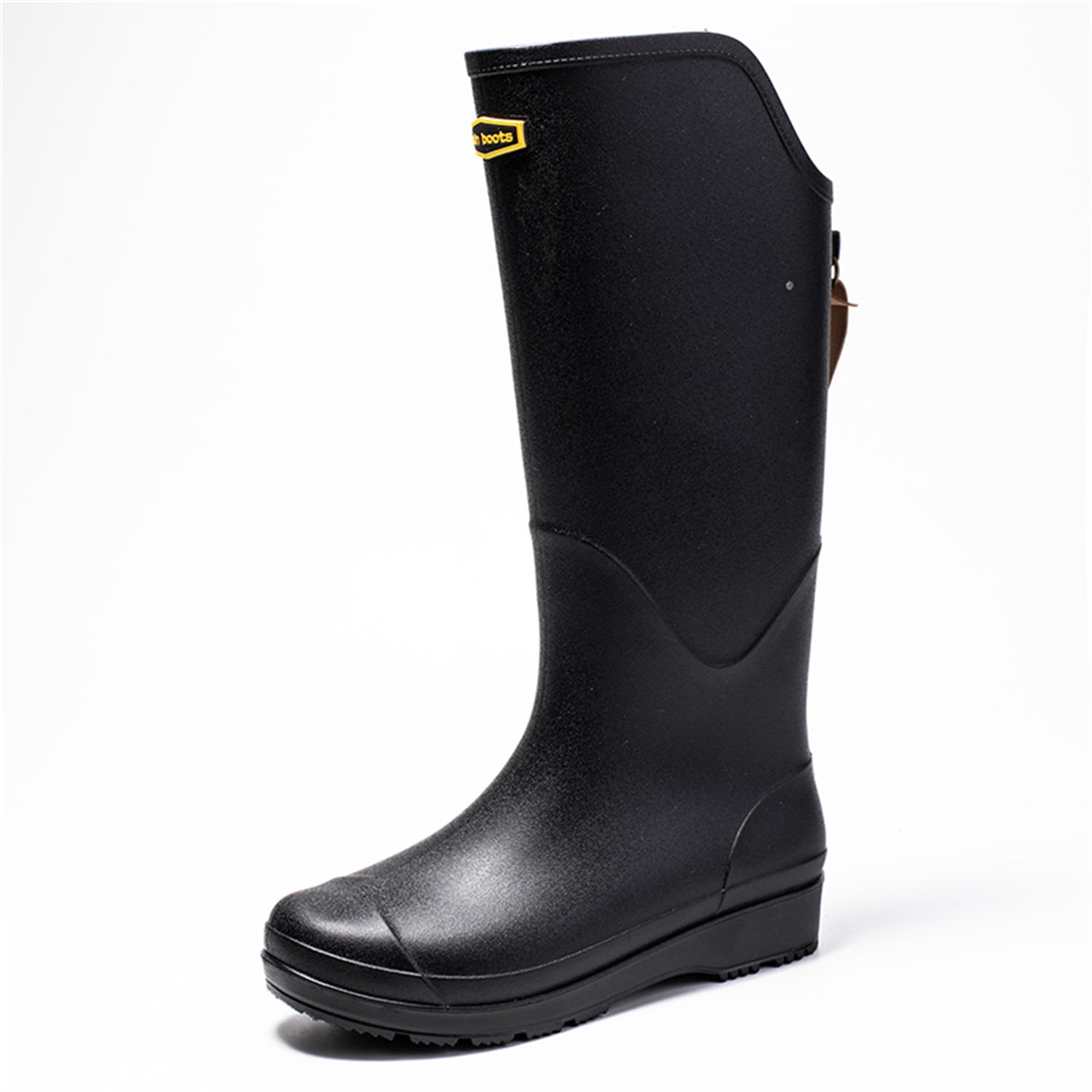 YOURDIARY Womens Mens Rain Boots Waterproof Non-Slip Knee-High Boots ...