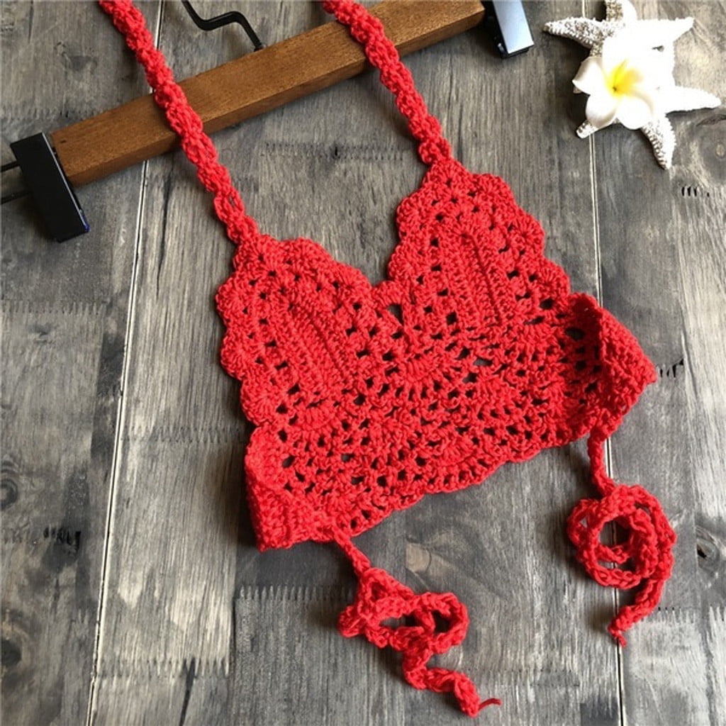 YOUSNH Clothing Swimwear Bikini Kids Crochet Straps Top Outfit Swimsuit ...