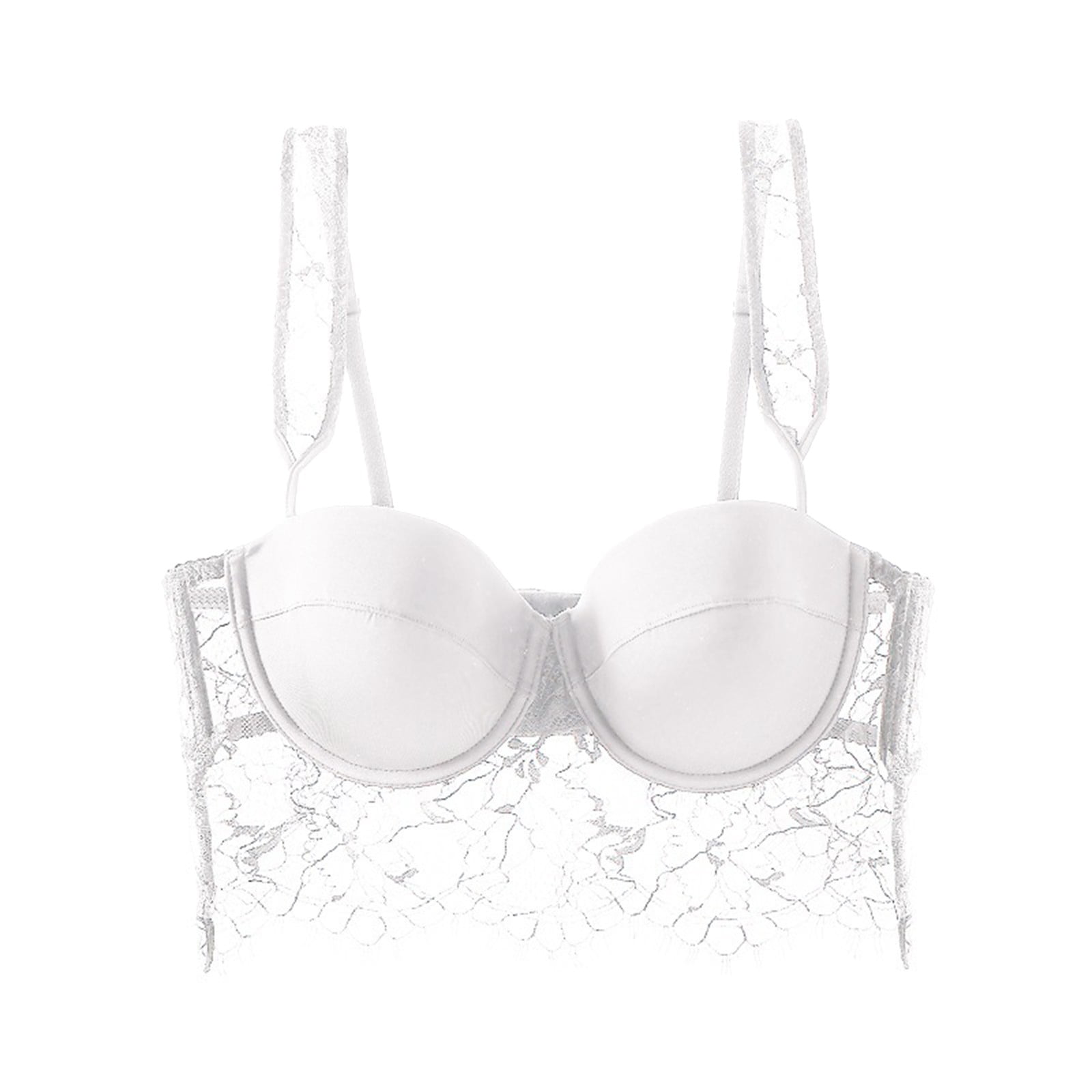 YOUSNH French Underwear Hot Girls Lace Suspenders Push up Back Sexy Bra ...