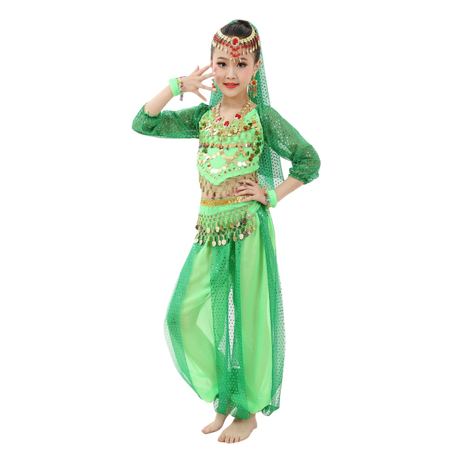Ediodpoh Kids Clothes Set Girl's Dance Children's Personality Dance ...
