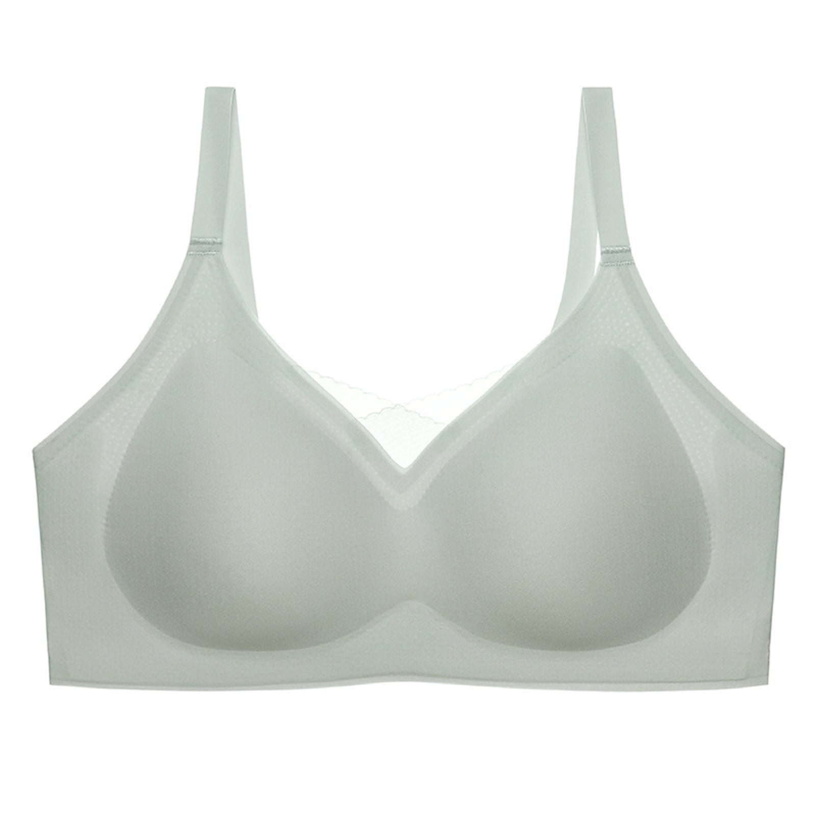 YOUSNH Non Wired Bra Women's Padded Full Cup Bra Without Underwire with ...