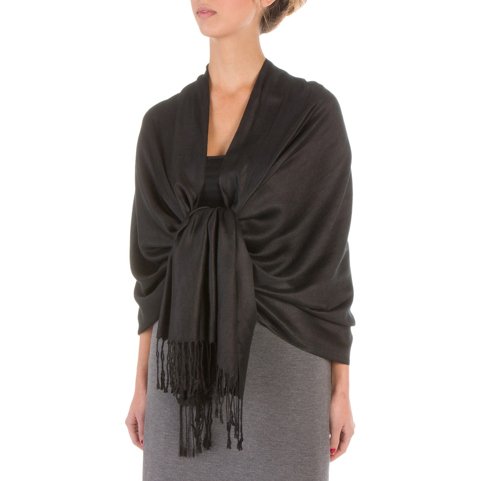 YOUSNH Solid Color Scarf Sweet Wind Imitation Scarf Warm Neck Scarf ...