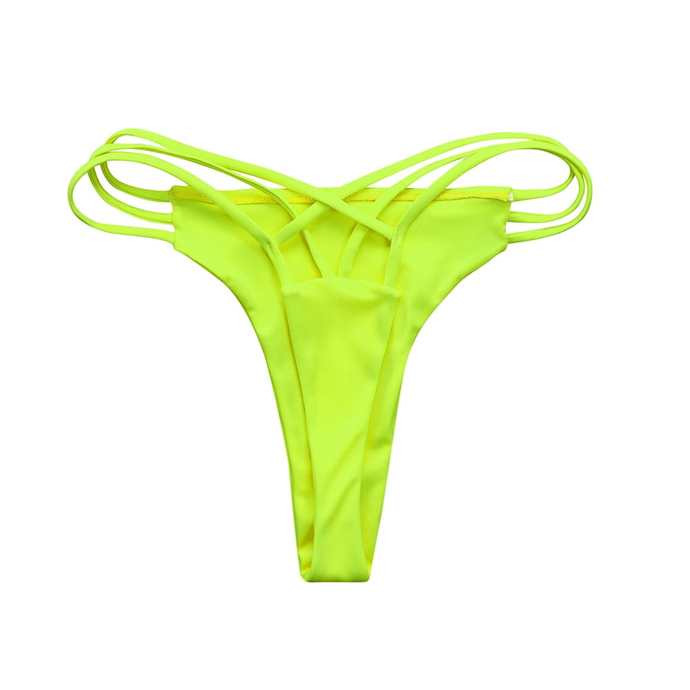 YOUSNH Women Bottoms Swimsuit Bikini Swimwear Cheeky Thong V Swim ...