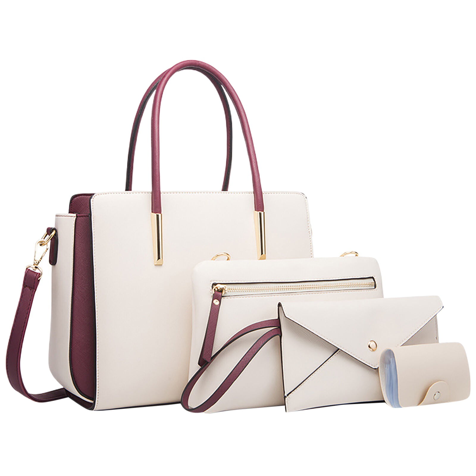 YOUSNH Women Shoulder Handbag Roomy Multiple Pockets Bag Ladies ...